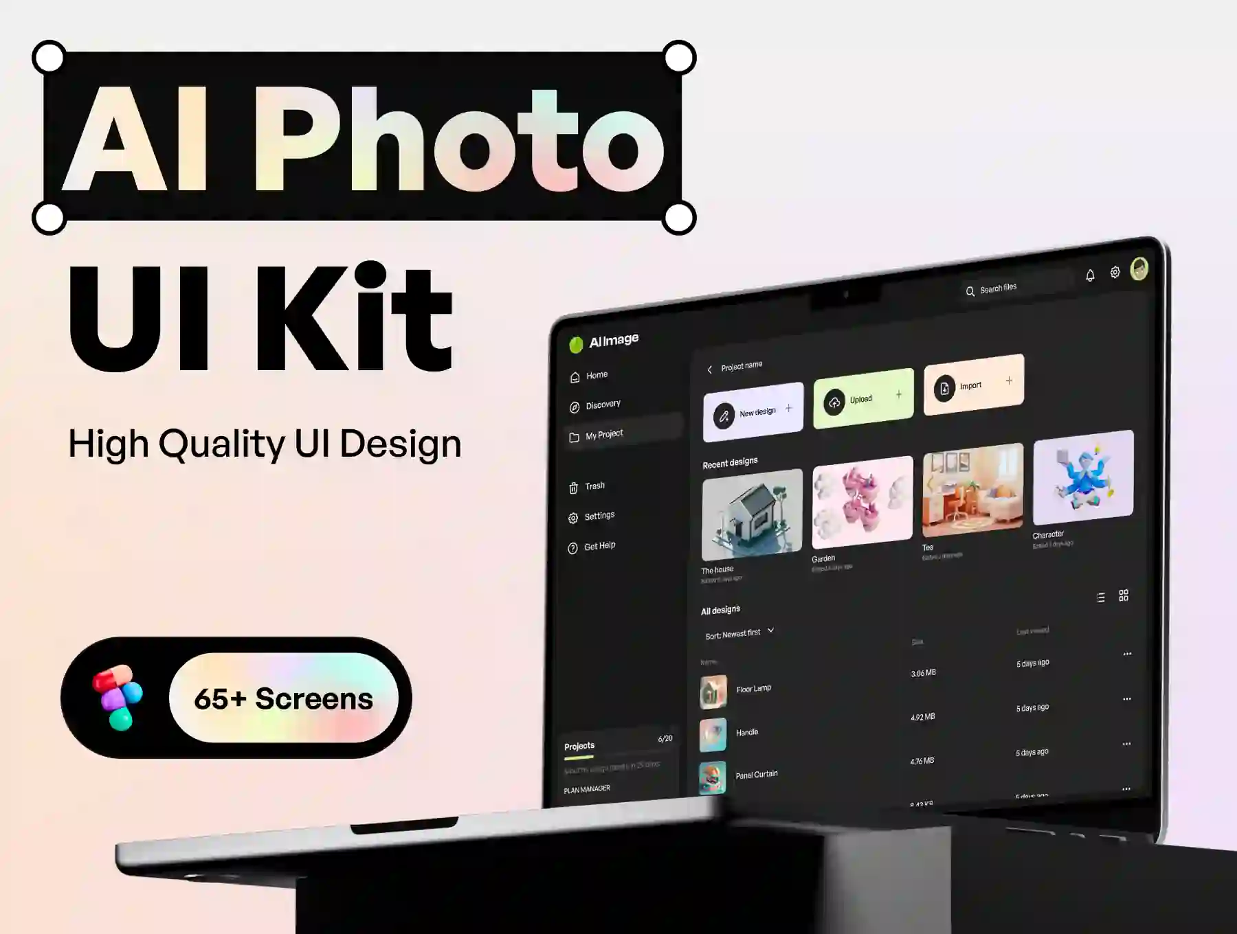AI Photo UI Kit UI Kits — UI Custom
