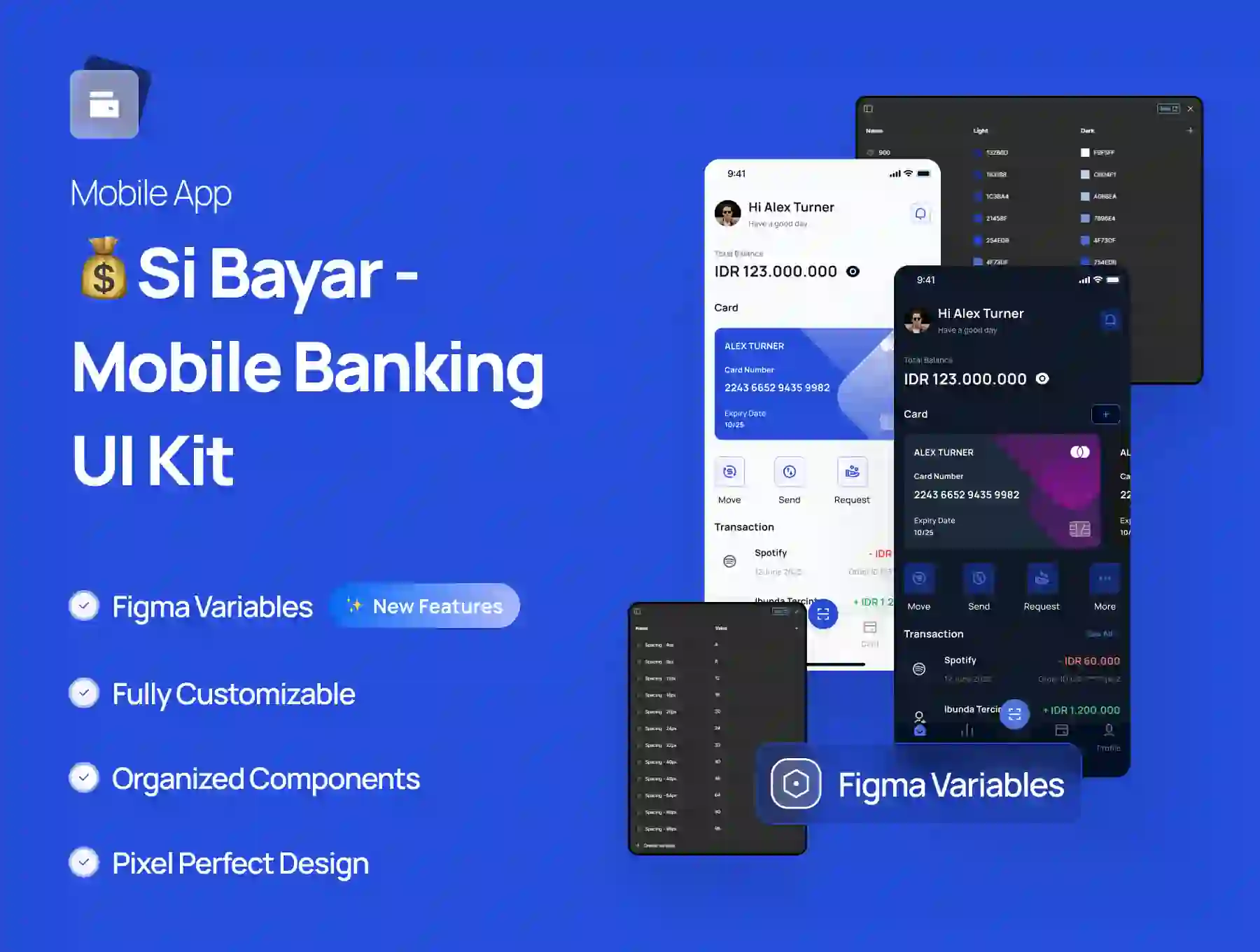 Si - Bayar - Mobile Banking UI Kit UI Kits — UI Custom