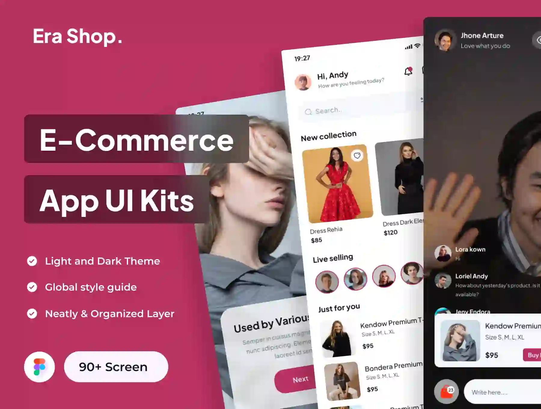 Era Shop - E Commerce App UI Kits UI Kits — UI Custom